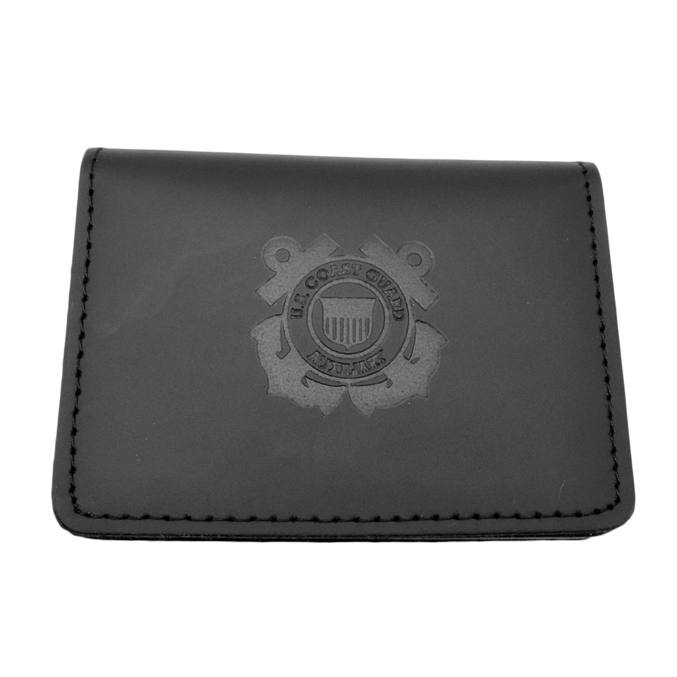 U S Coast Guard Auxiliary ID Case with DHS Medallion