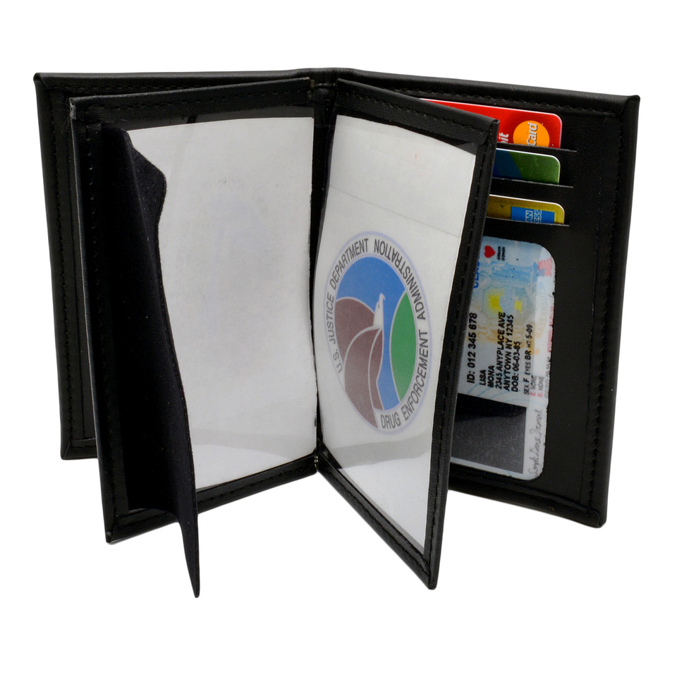 Perfect Fit DEA Medallion Double ID Credit Card Wallet | DEA Credential ...