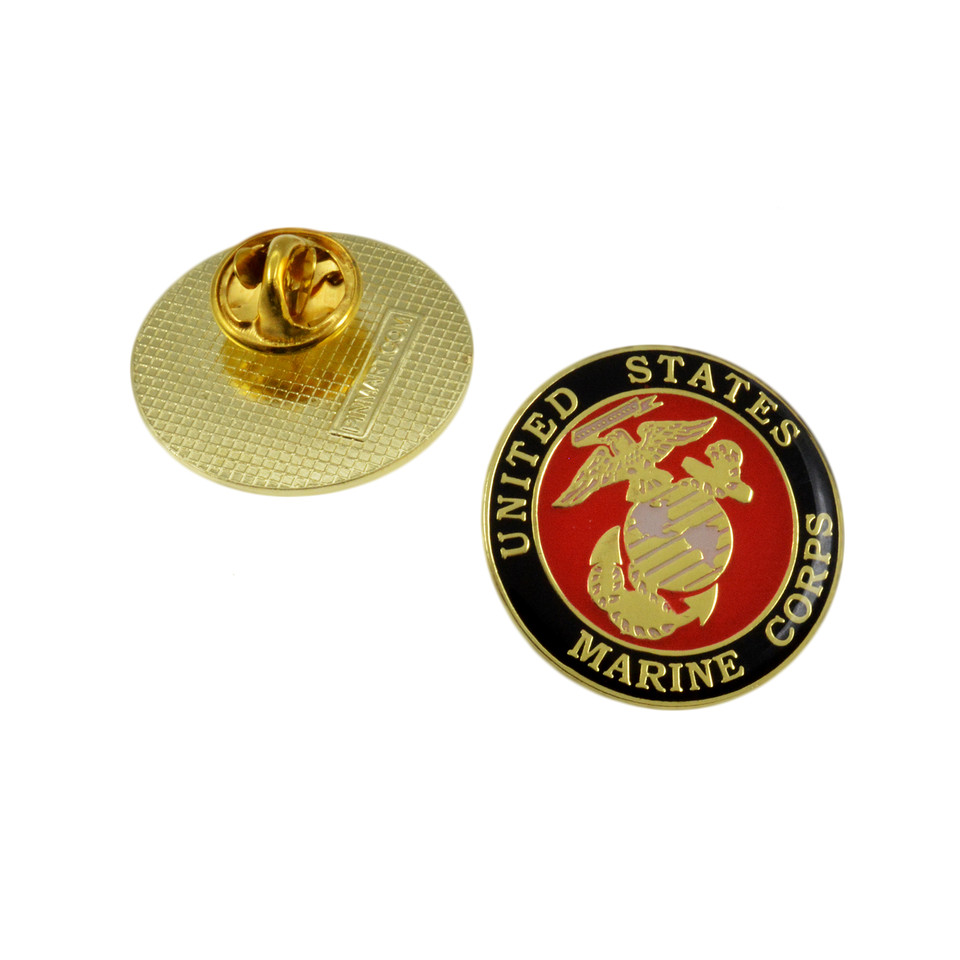 U S Marine Corps USMC Seal Lapel Pin | USMC Pin | Veteran Pin ...