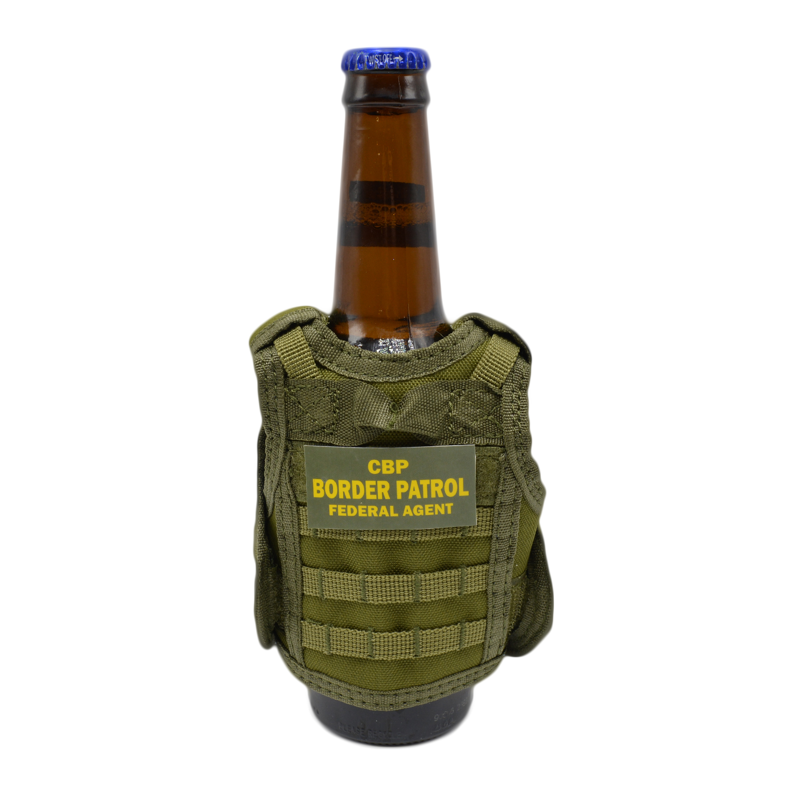 DHS USBP Border Patrol Personalized Miniature Tactical Vest Beverage ...