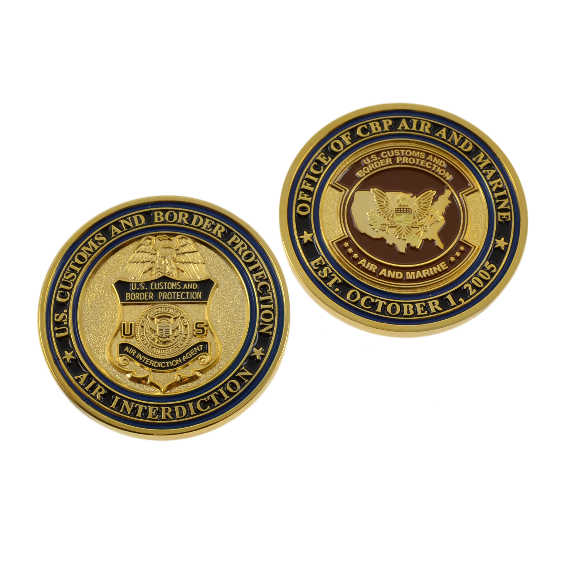 Air and Marine Interdiction Agent Challenge Coin