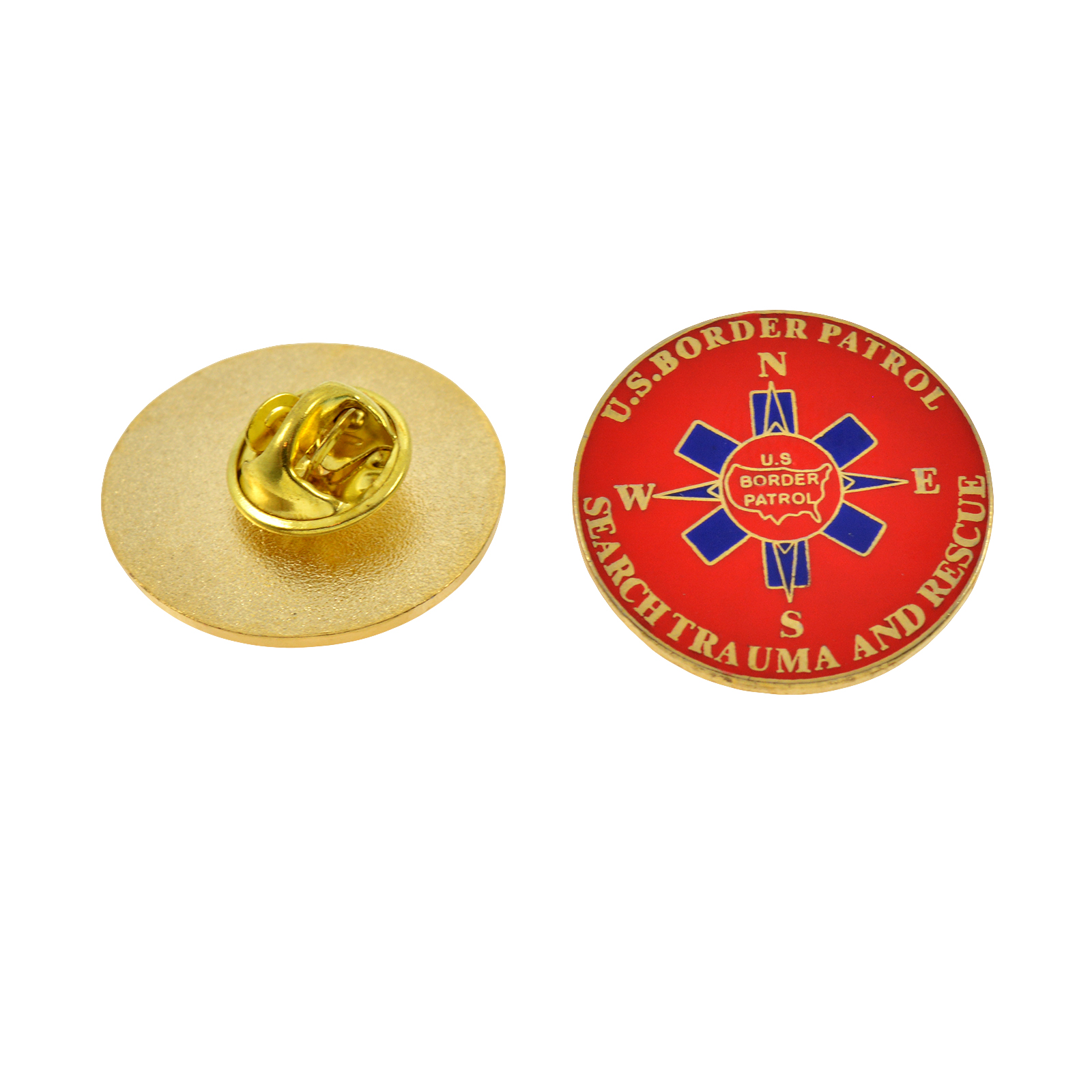 U S Border Patrol BORSTAR Lapel Pin | USBP bORSTAR Round Lapel Pin