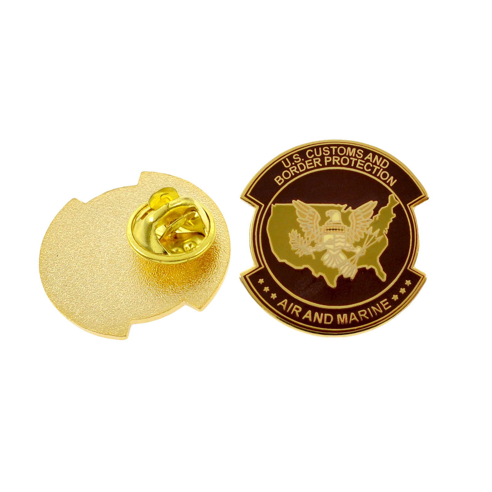 U S CBP Air and Marine Operations Patch Pin | CBP A&M Patch Pin