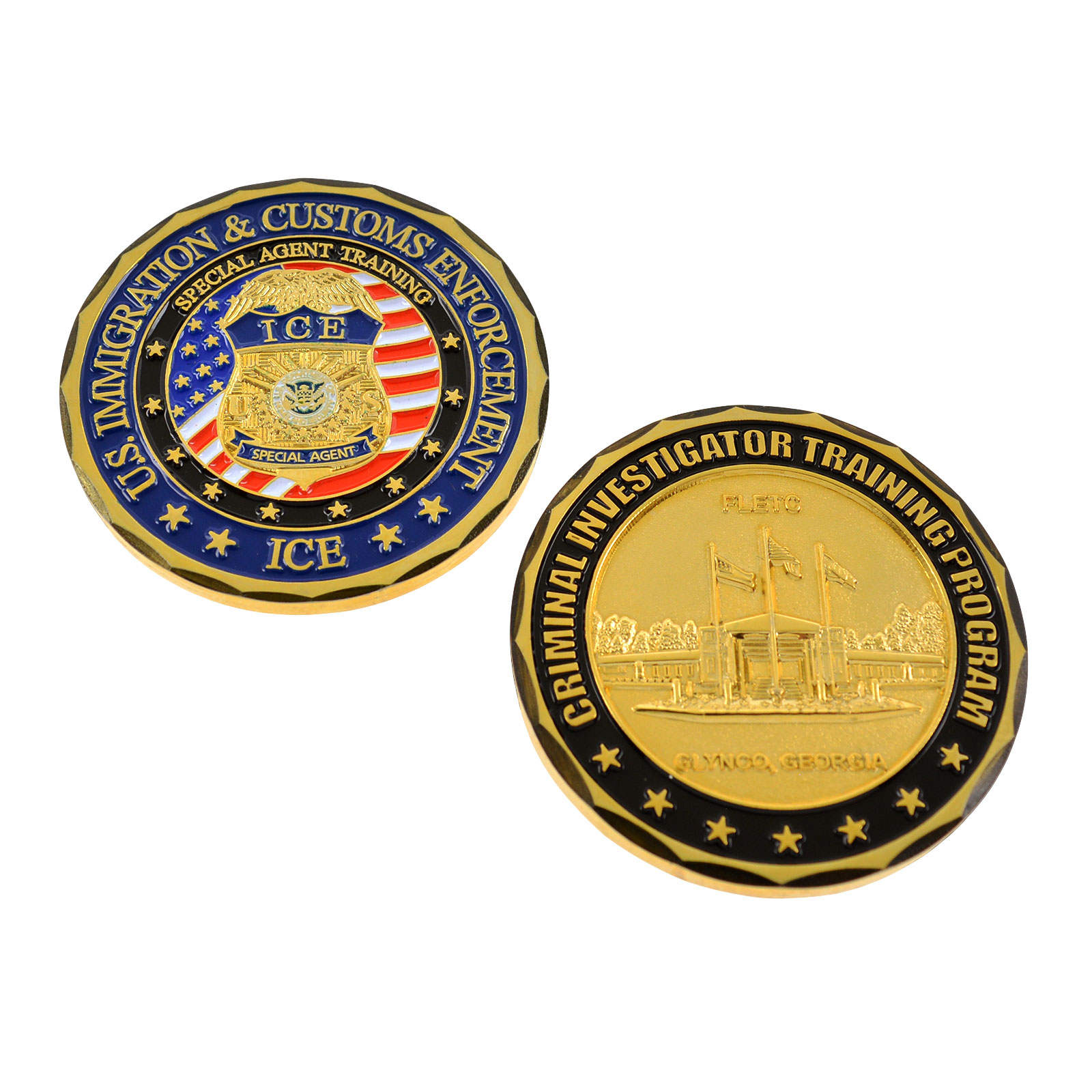 ICE Criminal Investigator Training Program Challenge Coin | ICE CITP ...