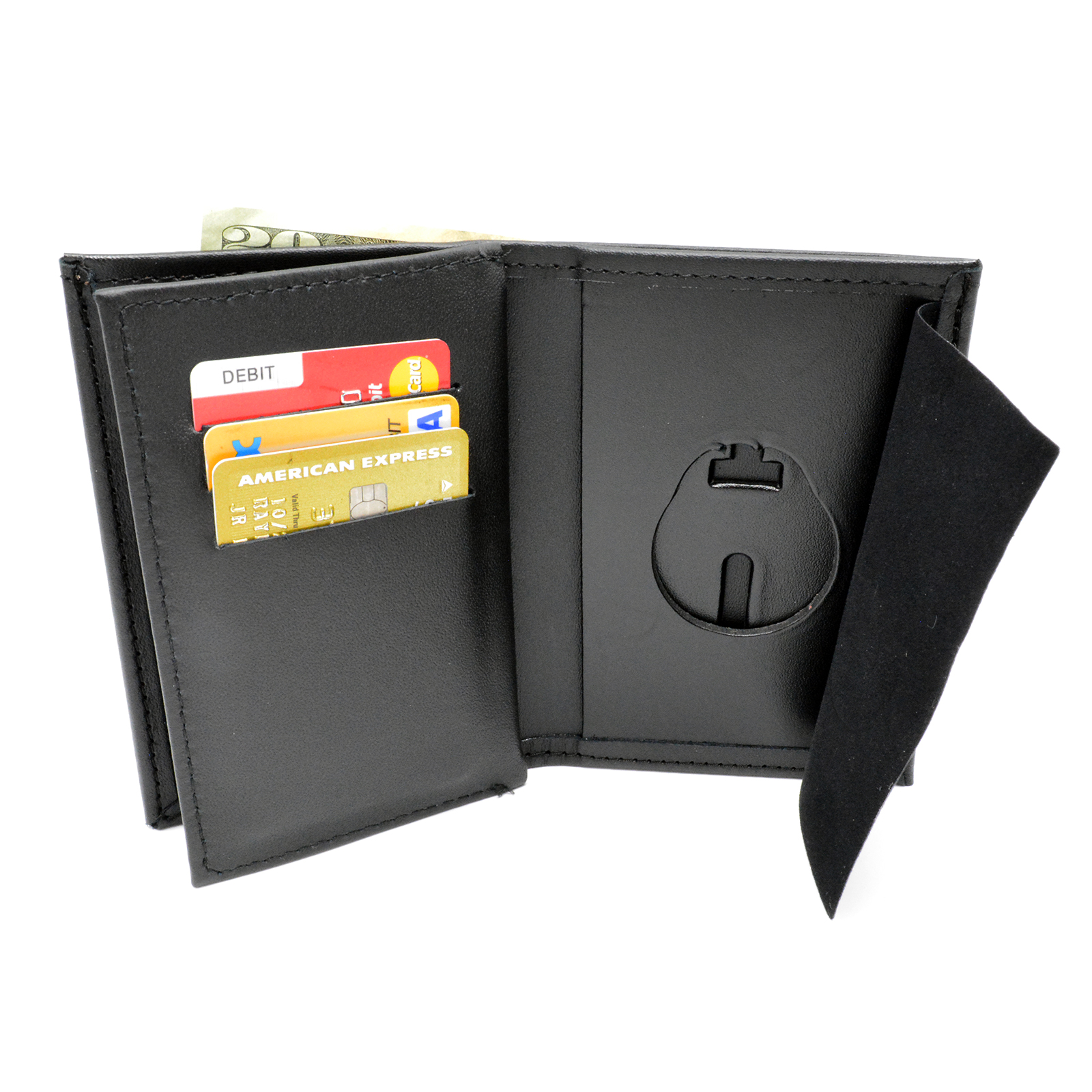 NJSP Trooper Double ID Badge Wallet | New Jersey Trooper Credit Card ...