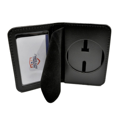 2.5" Round Cutout Badge Case ID Holder | Perfect Fit badge case for ...