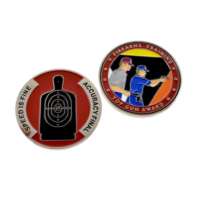 Firearms Top Gun Award Challenge Coin