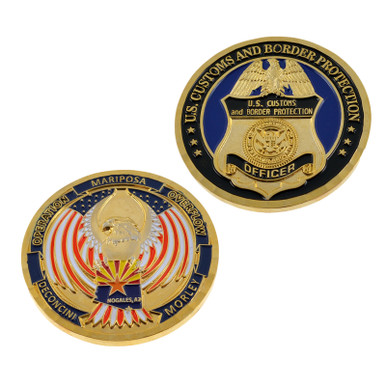 Arizona CBP Operation Overflow Challenge Coin