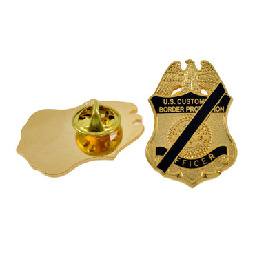 CBP Officer Mourning Mini Badge | CBPO Memorial mini badge