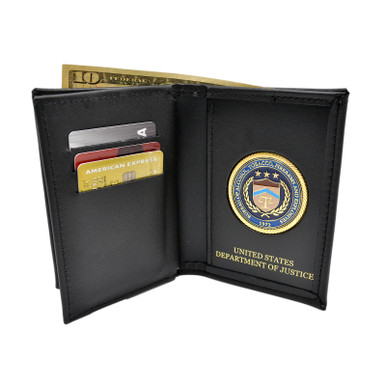 ATF Credential Wallet | Department of Justice ATF Credential Medallion ...