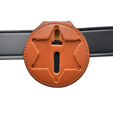 Los Angeles County Sheriff Clip On Around Neck Tactical Leather ...