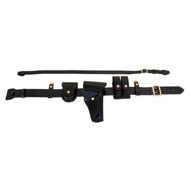 Jay-Pee High Gloss Sam Browne Duty Belt Rig| Honor Guard Sam Browne Rig
