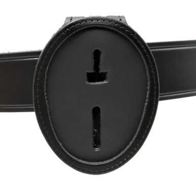 LAPD Officer Belt Clip Badge Holder | Oval Cut Out Police Badge Holder ...