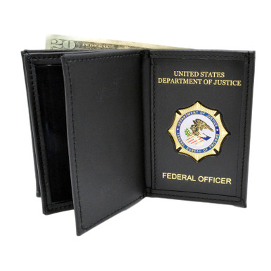Federal Bureau of Prisons Double ID Wallet | BOP Credential Wallet ...
