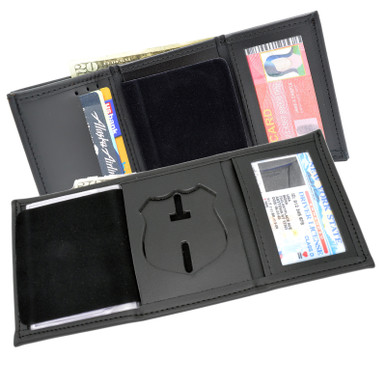 NYPD Officer Badge Wallet | NYPD Police Wallet | Tri-fold badge wallet