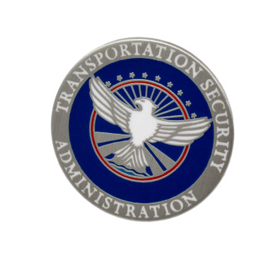TSA Officer Patch Lapel Pin | New TSA Patch Pin | TSA Logo Pin