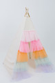 The Rainbow Tulle Play Tent - E & E Playroom
