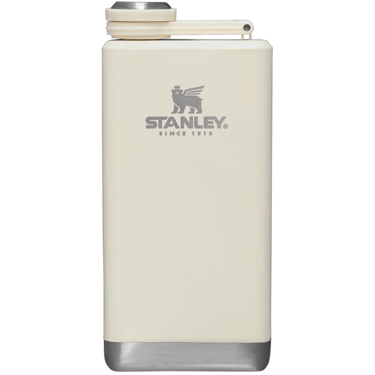 Stanley Adventure Pre-Party Flask 8oz - Cream Gloss - BUNKER