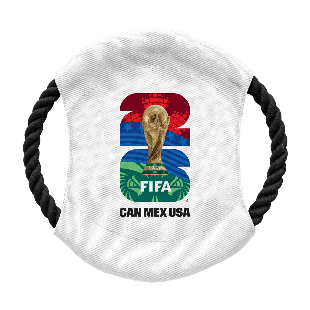 Officially Licensed 2026 Fifa World Cup Team Flying Disc Pet Toy - BUNKER