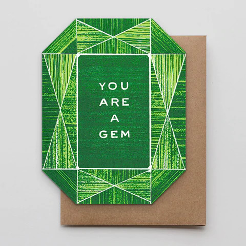 Hammerpress You Are A Gem Card - BUNKER
