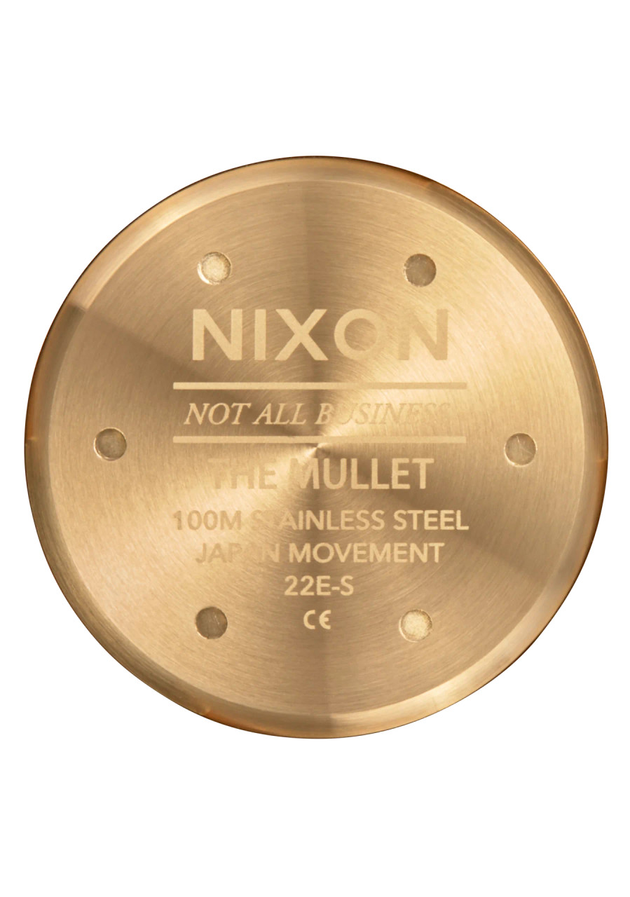 Nixon Mullet Watch - Light Gold/White - BUNKER