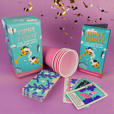 Tipsy Tarot Drinking Card Game - BUNKER