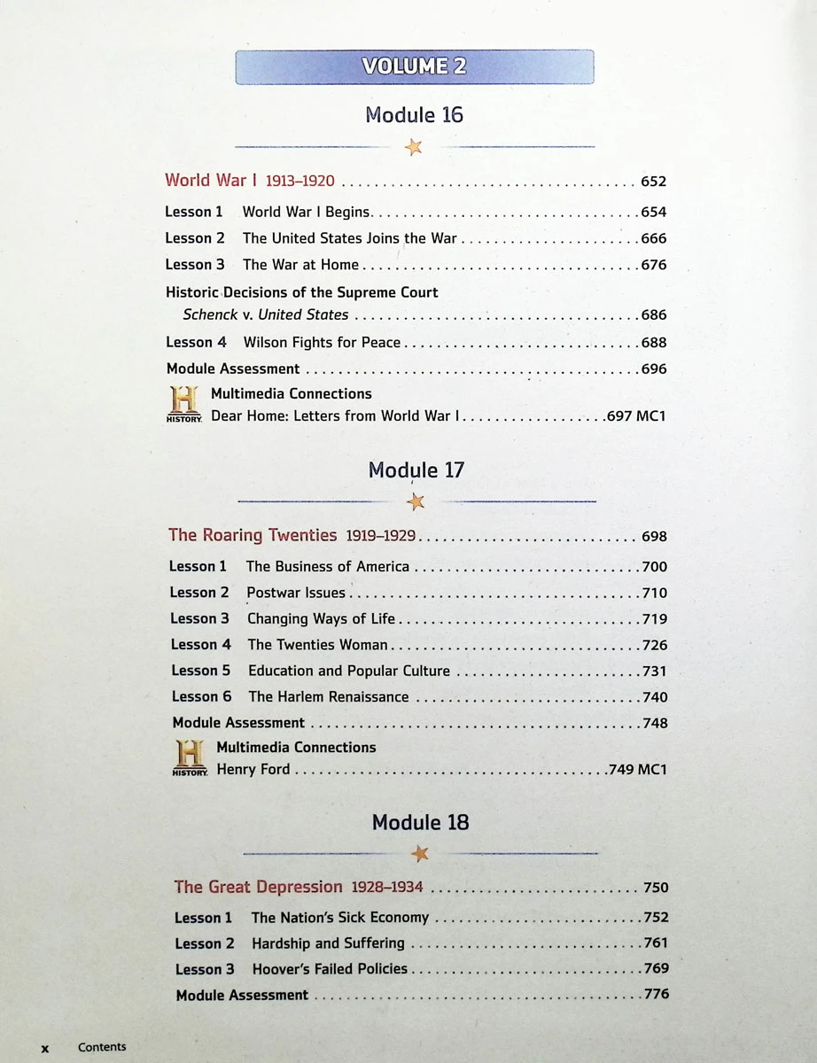 HMH Social Studies American History Student Edition