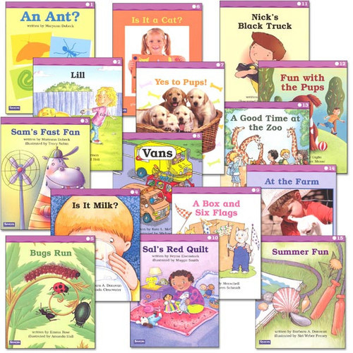 Saxon Phonics & Spelling Fluency Easy Readers Set A 15 Pack Grade K (2022)