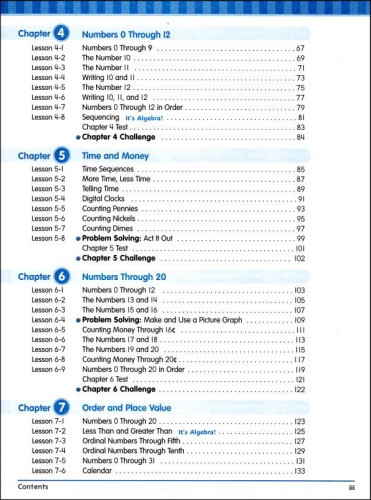 MCP Mathematics Level K Student Book