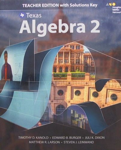 HMH Algebra 2 Texas Teacher Edition With Solutions hmh-algebra-2-texas-teacher-edition-with-solutions
