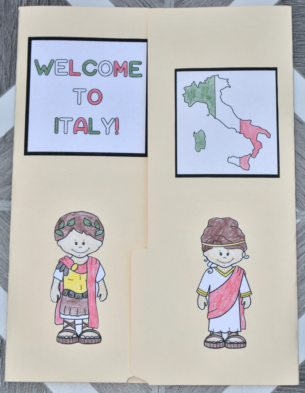 Lapbook All About Italy