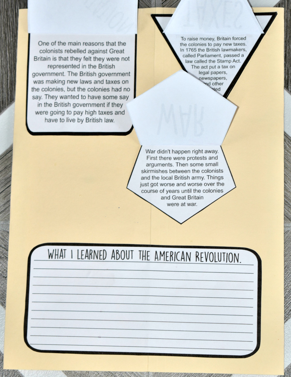 American Revolution Lapbook