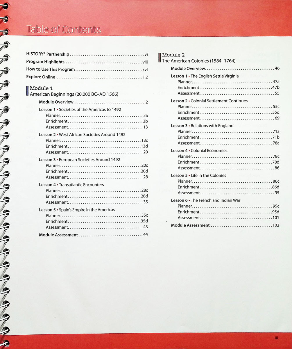 HMH Social Studies Curriculum