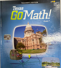 Go Math Texas Grade 1 Teacher Edition Set