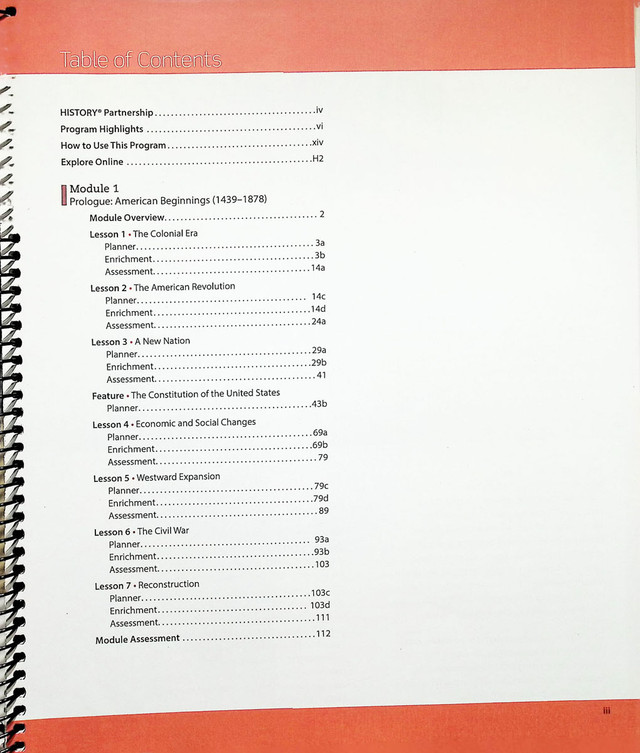 HMH Social Studies Curriculum