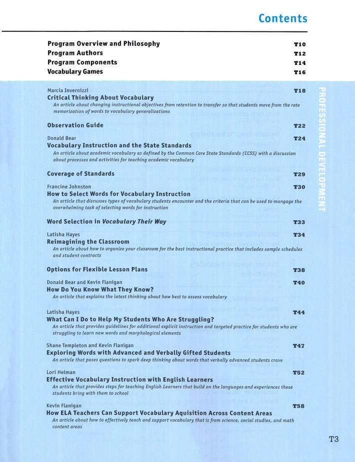 Words Their Way Curriculum