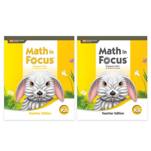 Math in Focus Teacher Edition Set Grade K 2020