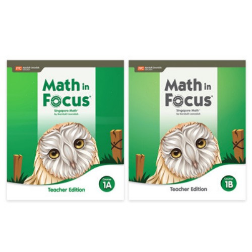 Math in Focus Teacher Edition Set Course 1 2020