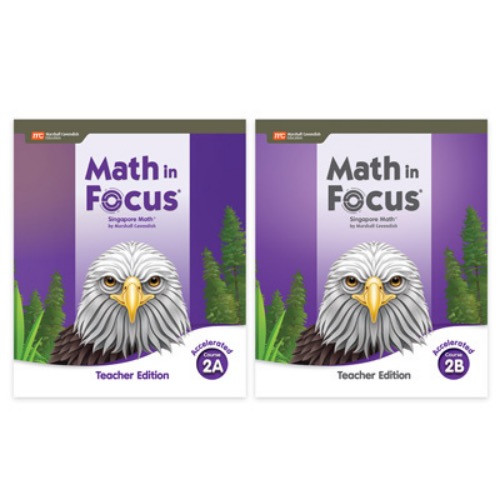 Math in Focus Teacher Edition Set Accelerated 2020