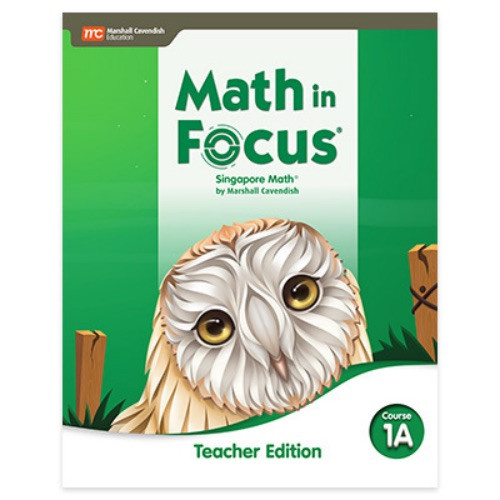 Math in Focus Teacher Edition Volume A Course 1 2020