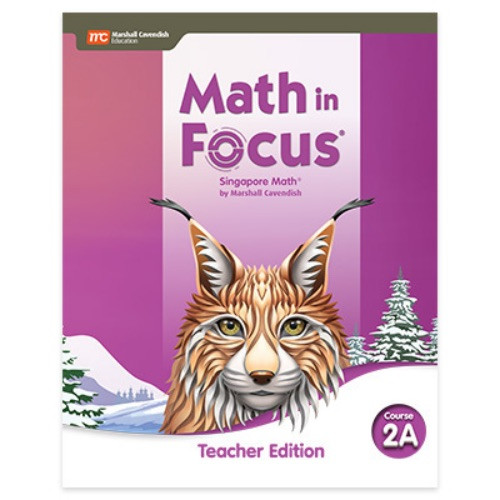 Math in Focus Teacher Edition Volume A Course 2 2020