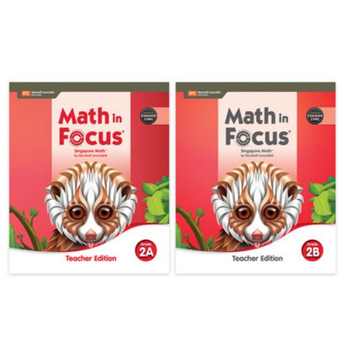Math in Focus CCSS Teacher Edition Set Grade 2