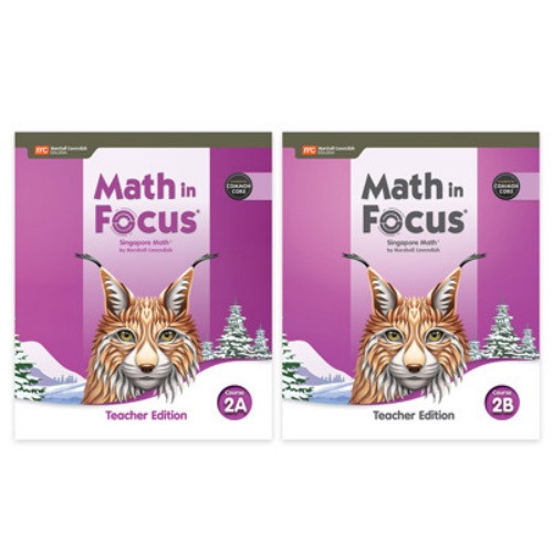 Math In Focus CCSS Teacher Edition Set Course 2