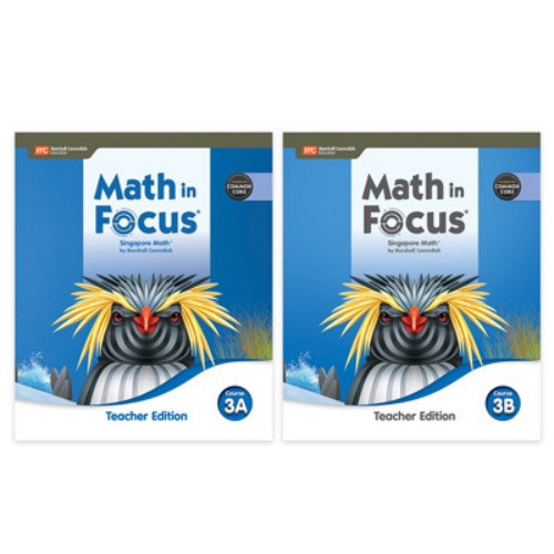 Math In Focus CCSS Teacher Edition Set Course 3