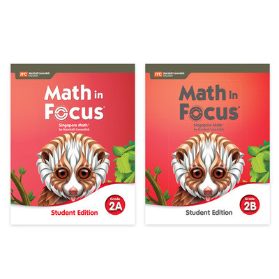 Math in Focus Student Edition Collection Grade 2 2020