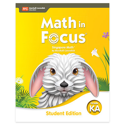 Math in Focus Student Edition Volume A Grade K 2020