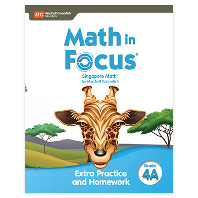 Math in Focus Extra Practice and Homework Volume A Grade 4 2020