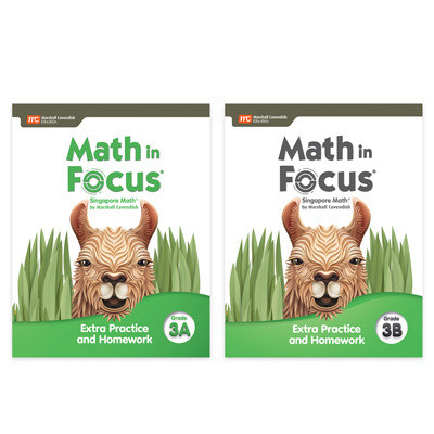 Math in Focus Extra Practice and Homework Set Grade 3