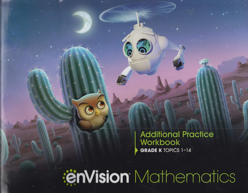 Grade K Envision Math Additional Practice Workbook 2020