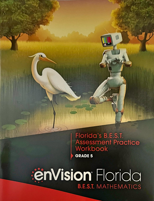 Grade 5 Envision Math Florida BEST Assessment Practice Workbook 2023
